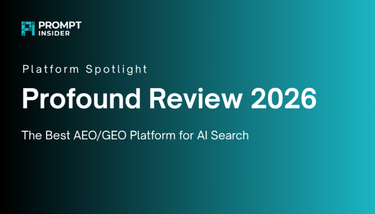 Profound Review 2026: The Best AEO/GEO Platform For AI Search